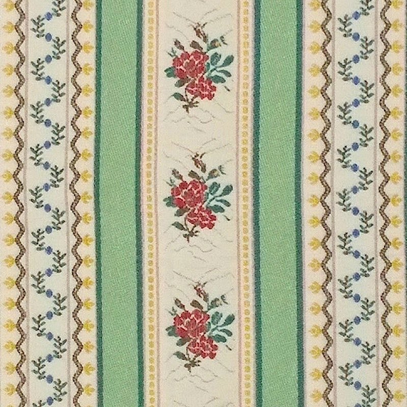 Biedermeierstoff ELSBETH HEATH GREEN | ARTE FRESCA - ARTE FRESCA Onlineshop